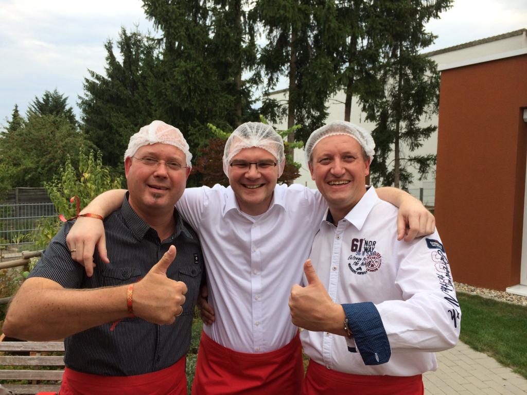 Glückwünsche an Michael Reith und Michael Müller - Martin Haller